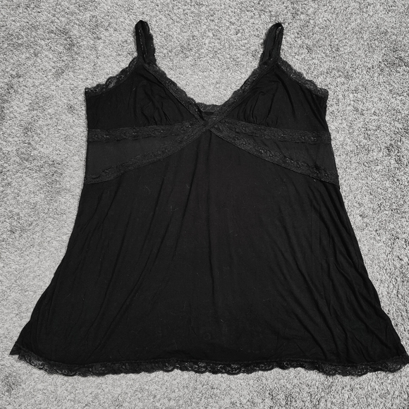 Adore Me | Intimates & Sleepwear | Adore Me Black Nightgown With Mesh ...
